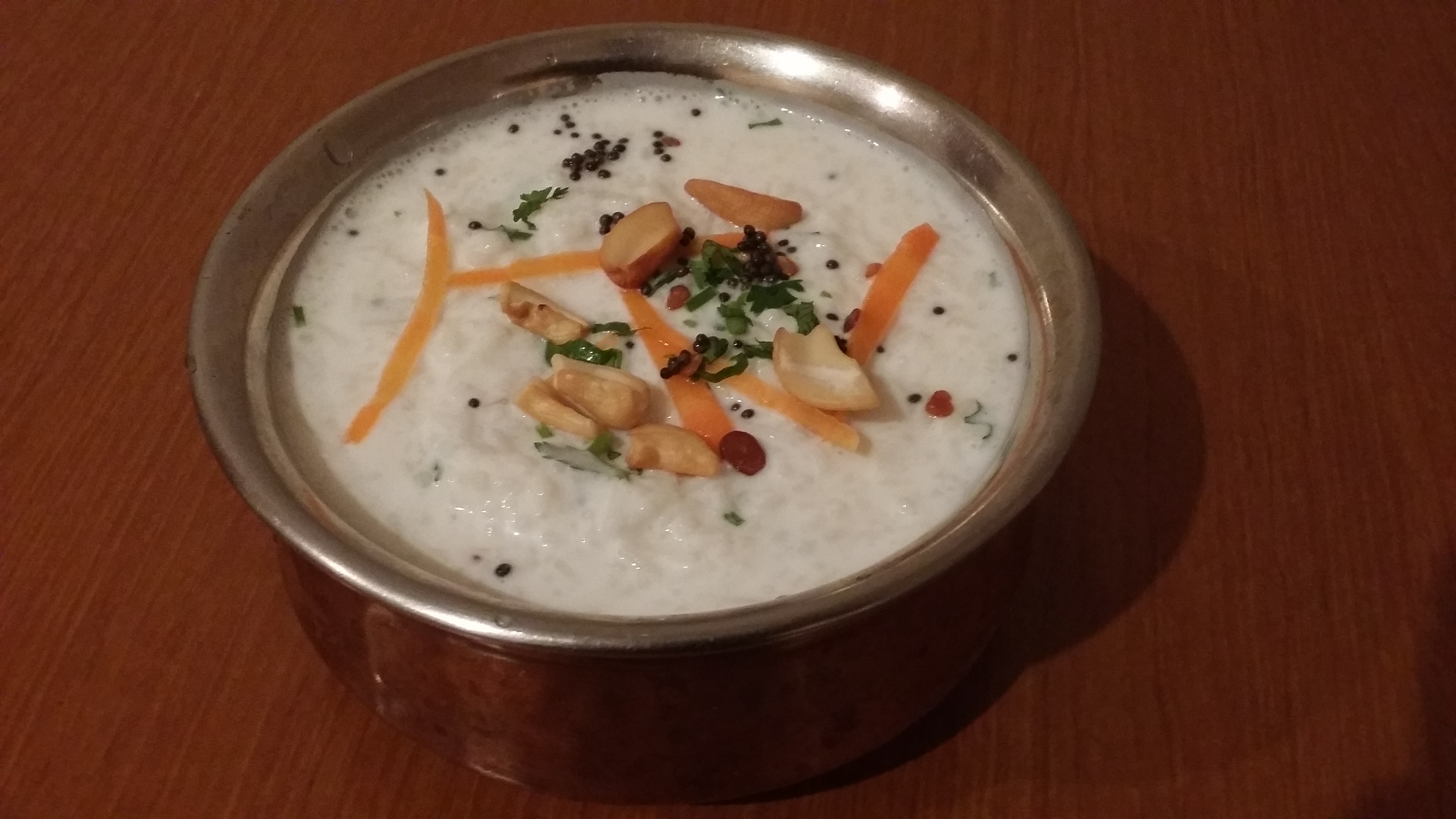 Nirvanam - Menu